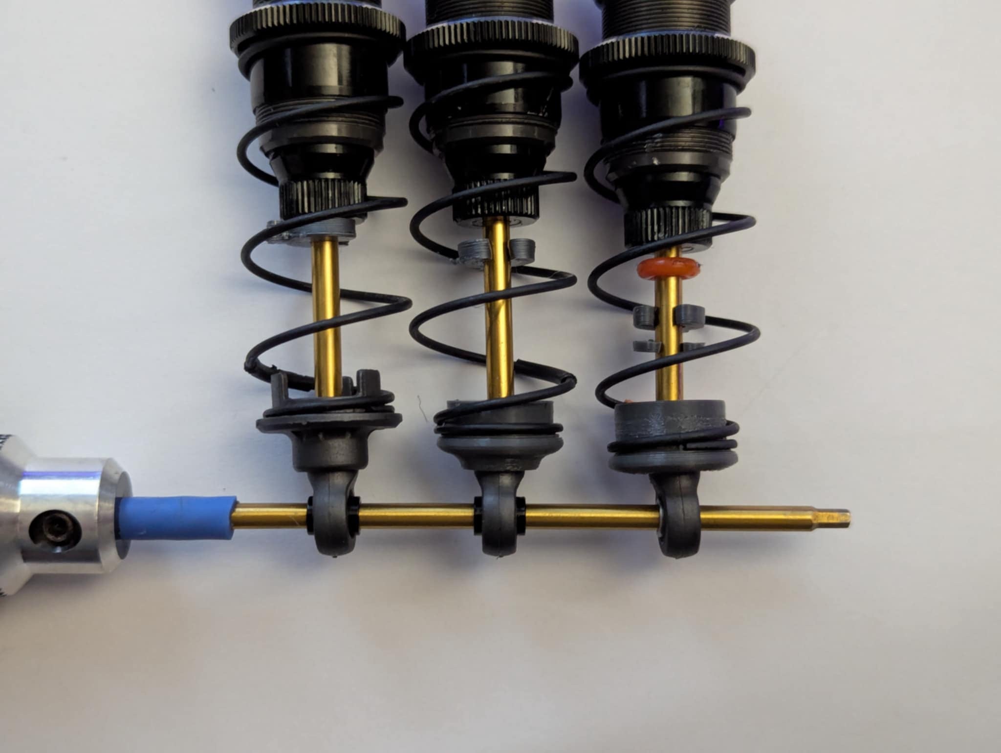 KaoS Hobbysport 3D printed lower spring cups for LD3, PB & ST2 (KS-005 ...